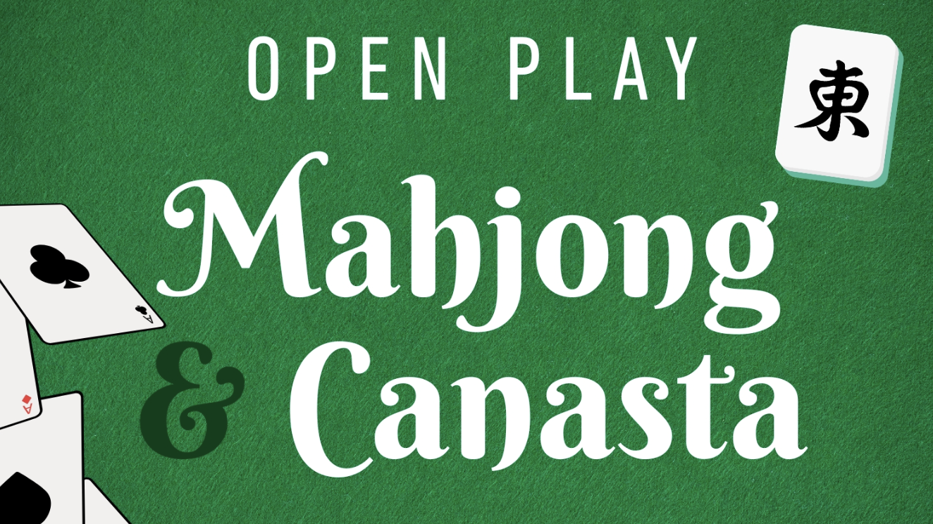 Open Play: Mahjong & Canasta | North Suburban Synagogue Beth El